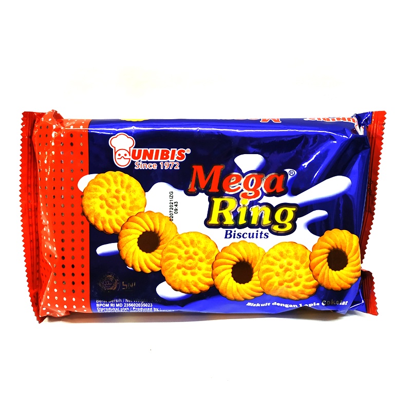 Jual Unibis Biscuit Mega Ring Coklat 228Gr | Shopee Indonesia