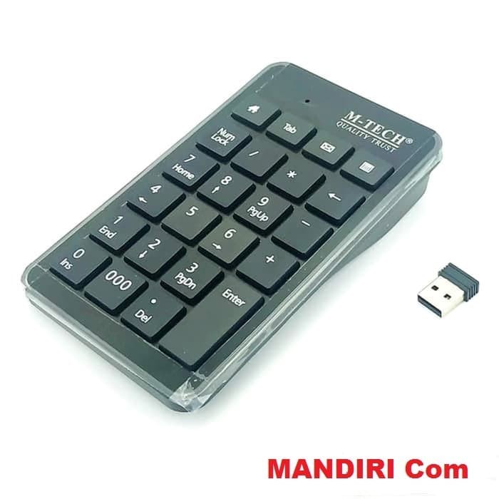 Jual Kpa M-Tech Wireless Numpad Numeric Keyboard Numerik Keypad ...
