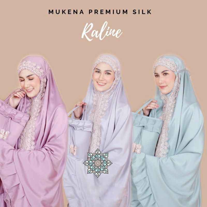 Jual Mukena mukenah polos daily wear dewasa lace renda brukat brokat ...
