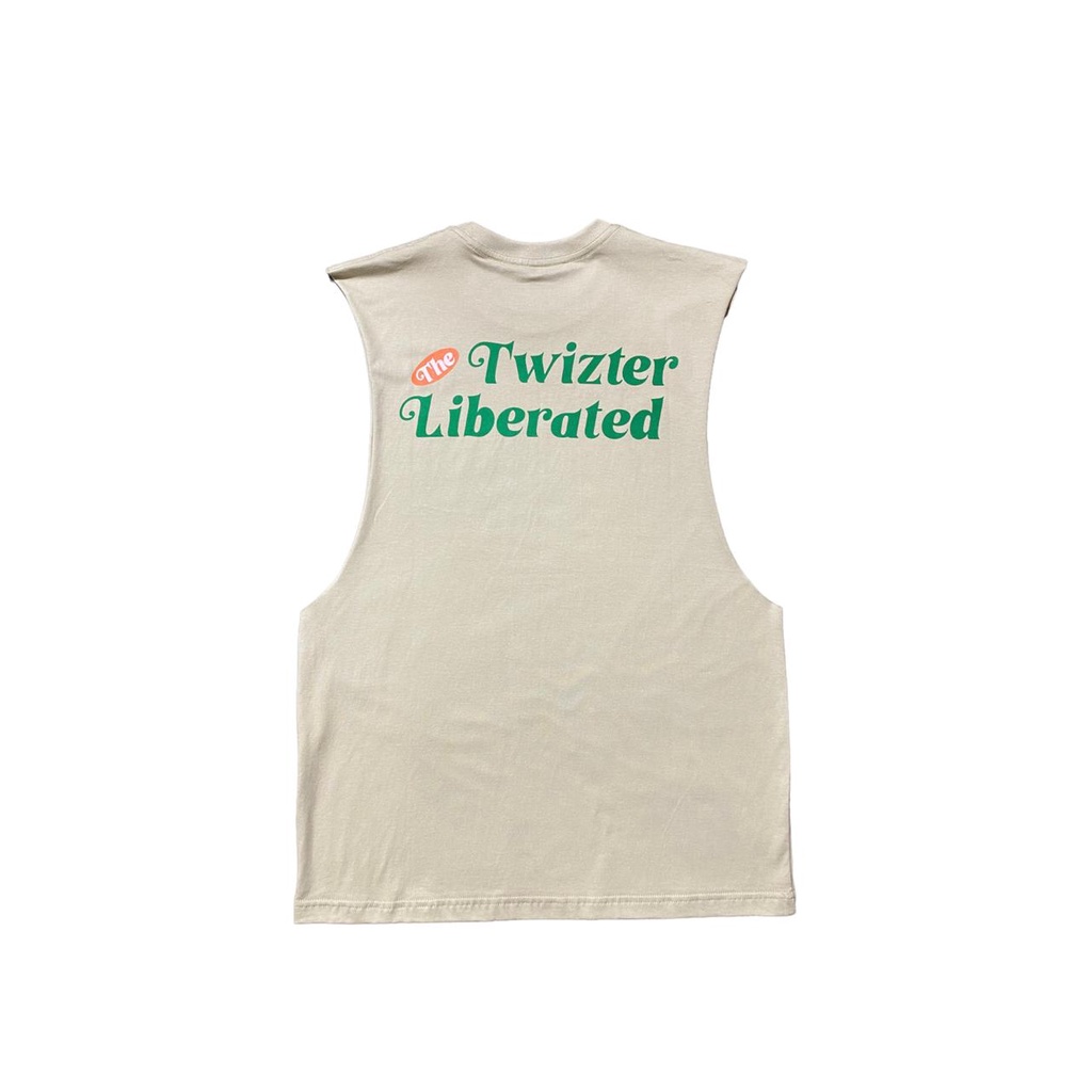 Jual TWIZTER - TSHIRT MUSCLE LOGO TYPE GREEN | TSM.02.CM | Shopee Indonesia