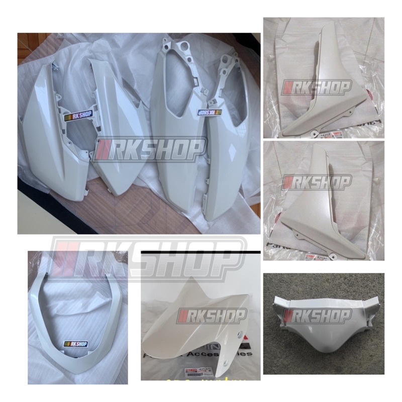 Jual paket body halus yamaha nmax old putih 2dp-p1 original yamaha ...