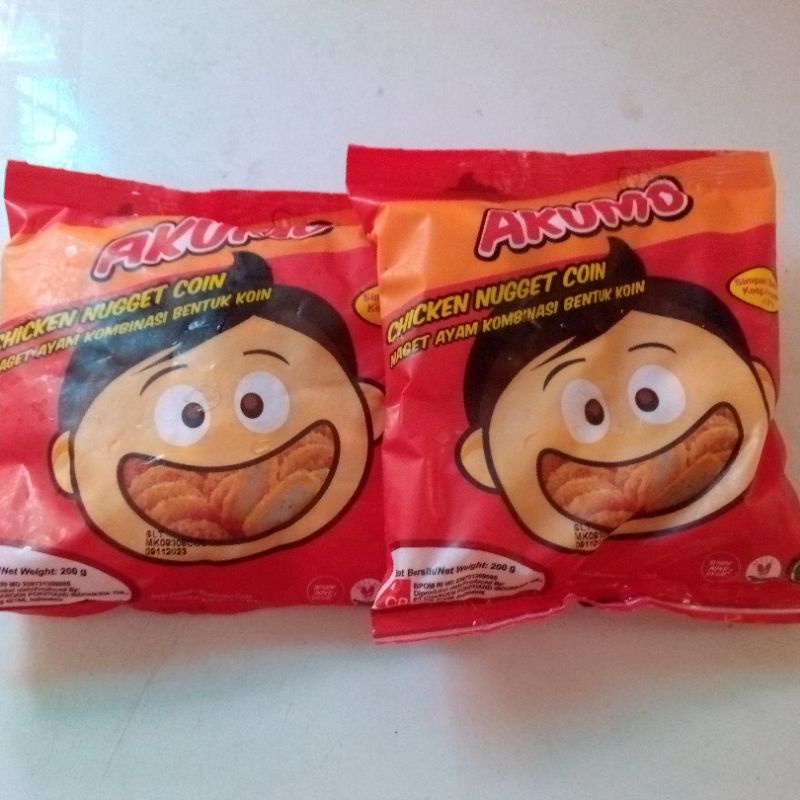 Jual AKUMO NUGET COIN AYAM 200 GR | Shopee Indonesia