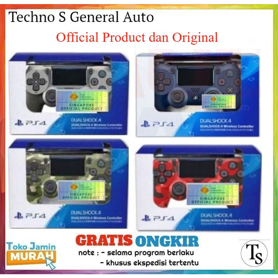 Jual Controller PS4 Ori Mesin / Dualshock PS4 Original Sony / Stick ...