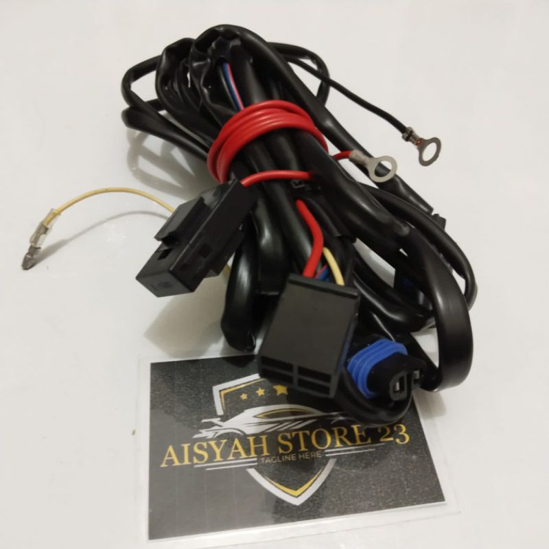 Jual kabel relay wiring set hid motor dan mobil h4 h6 | Shopee Indonesia