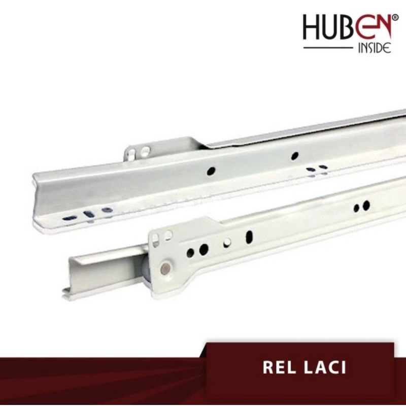 Jual Rel Laci Geser Dorong Roda Huben RLH 25 30 35 40 45 50 cm | Shopee ...