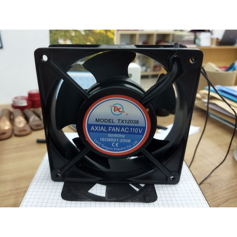 Jual Exhaust Fan 4 Inch (120x120x38) 110V | Shopee Indonesia