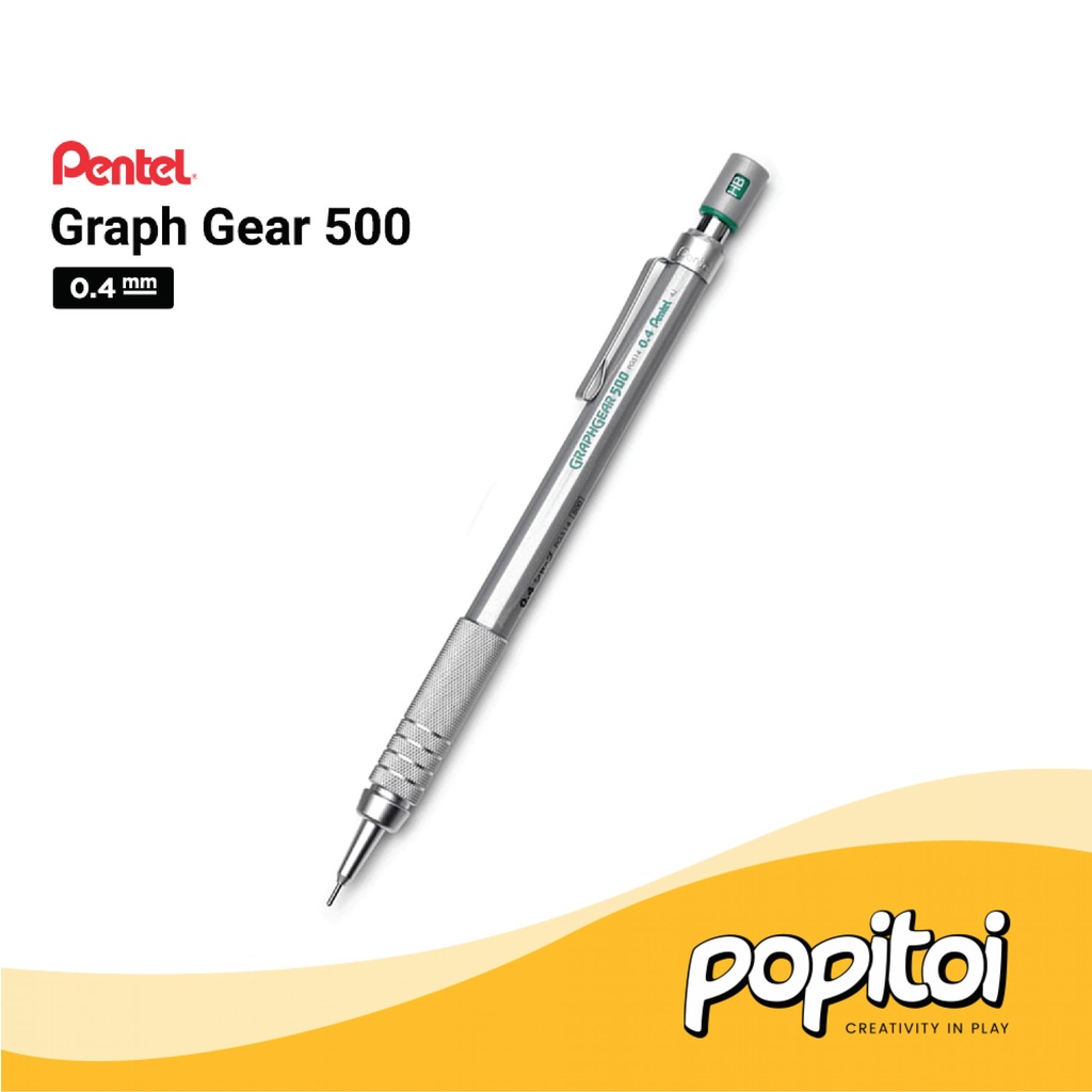 Jual Pentel Graph Gear 500 Mechanical Drafting Pencil GraphGear Pensil ...