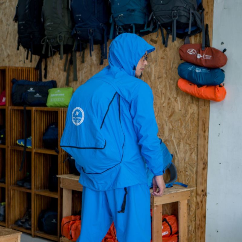Jual Raincoat wildshell sentani series Part 1 jas hujan gunung jas ...