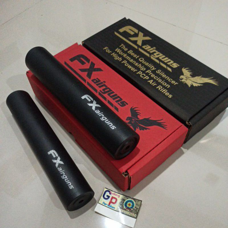 Jual peredam/ silencer FX airguns, od38 panjang 20cm, buat PCP josss ...