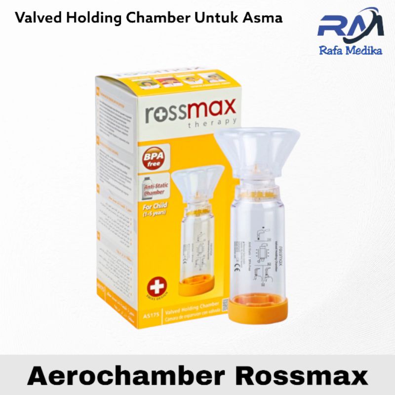 Jual AeroChamber AeroSpacer Inhaler Asma Rossmax | Shopee Indonesia