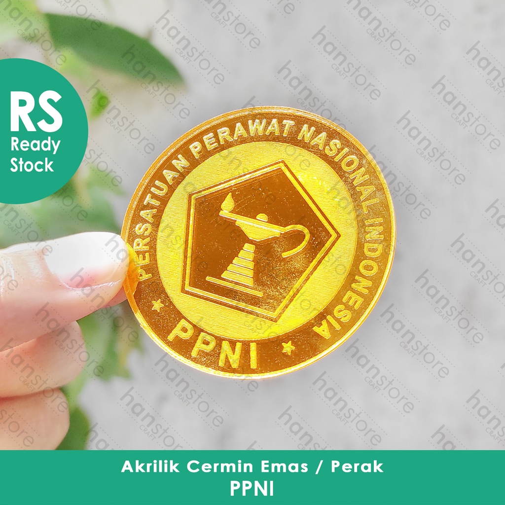 Jual RS 5 / 6 / 7 / 8 / 10 / 12 / 13,5 / 15 cm Logo PPNI "PERSATUAN ...