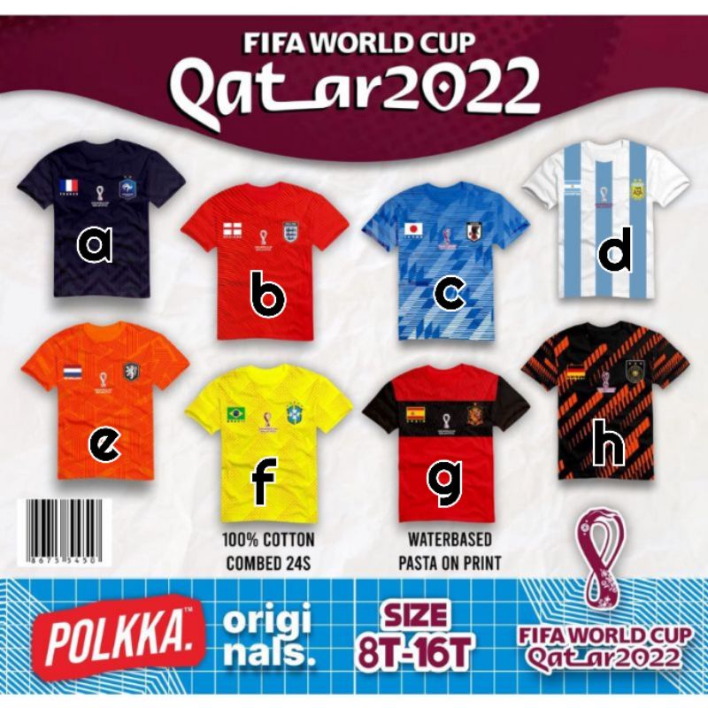 Jual kaos fifa world cup 2022 | Shopee Indonesia
