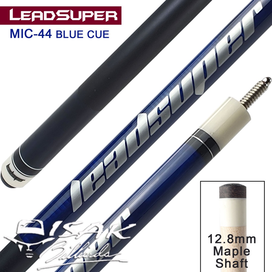 Jual LeadSuper Blue Pool Cue Stick - Stik Billiard Maple Import Biliar ...
