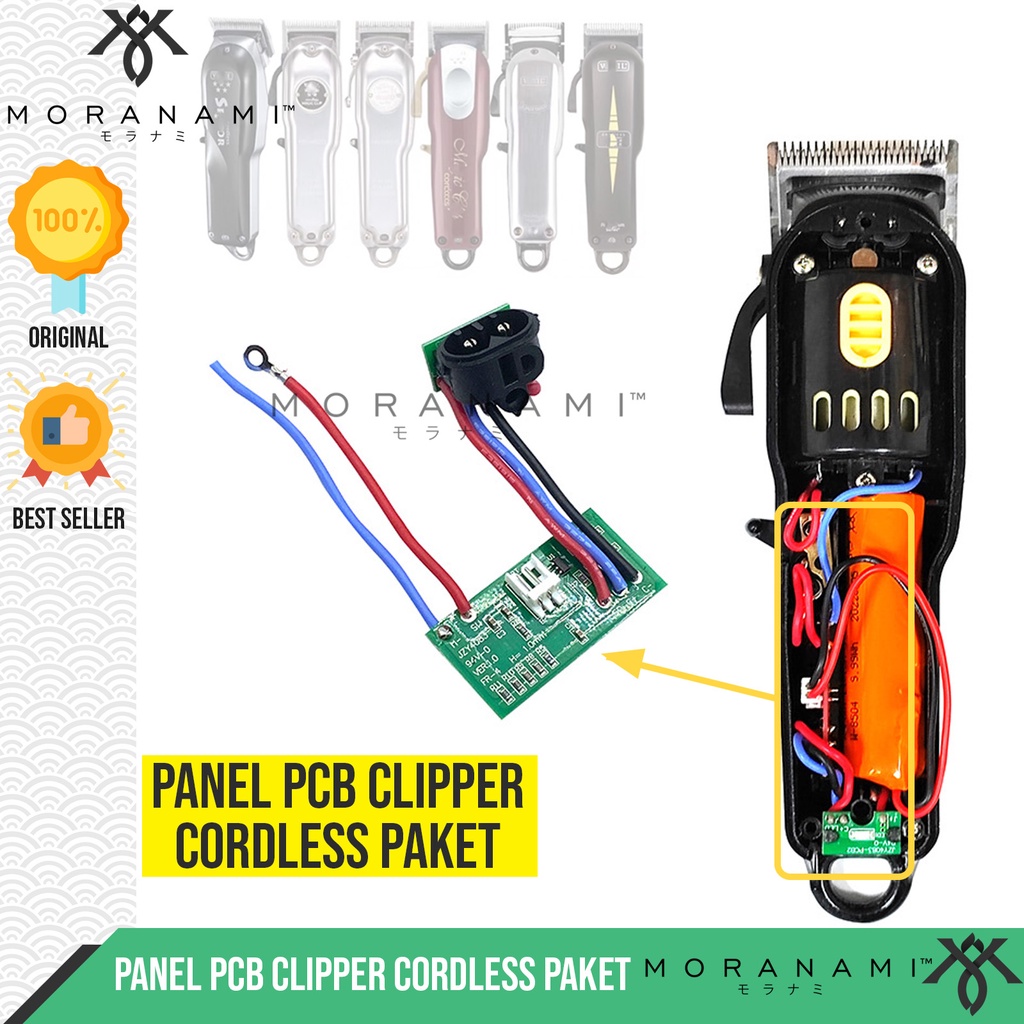 Jual Paket PCB Circuit Clipper Hair Clipper Cordless Super Taper Magic ...