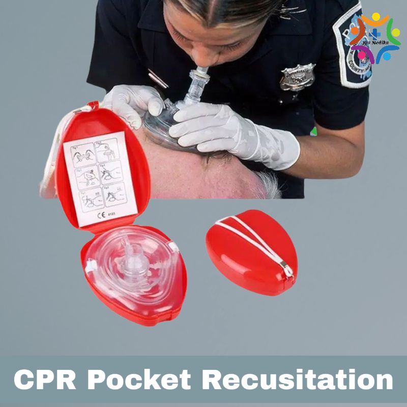 Jual Masker CPR CPR Pocket Tube Resusitator | Shopee Indonesia