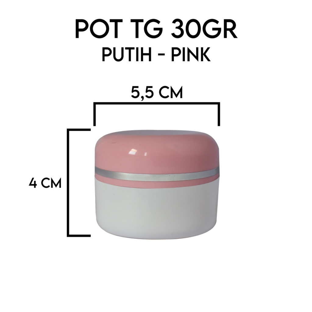 Jual Pot cream 30gr PINK PUTIH | Shopee Indonesia