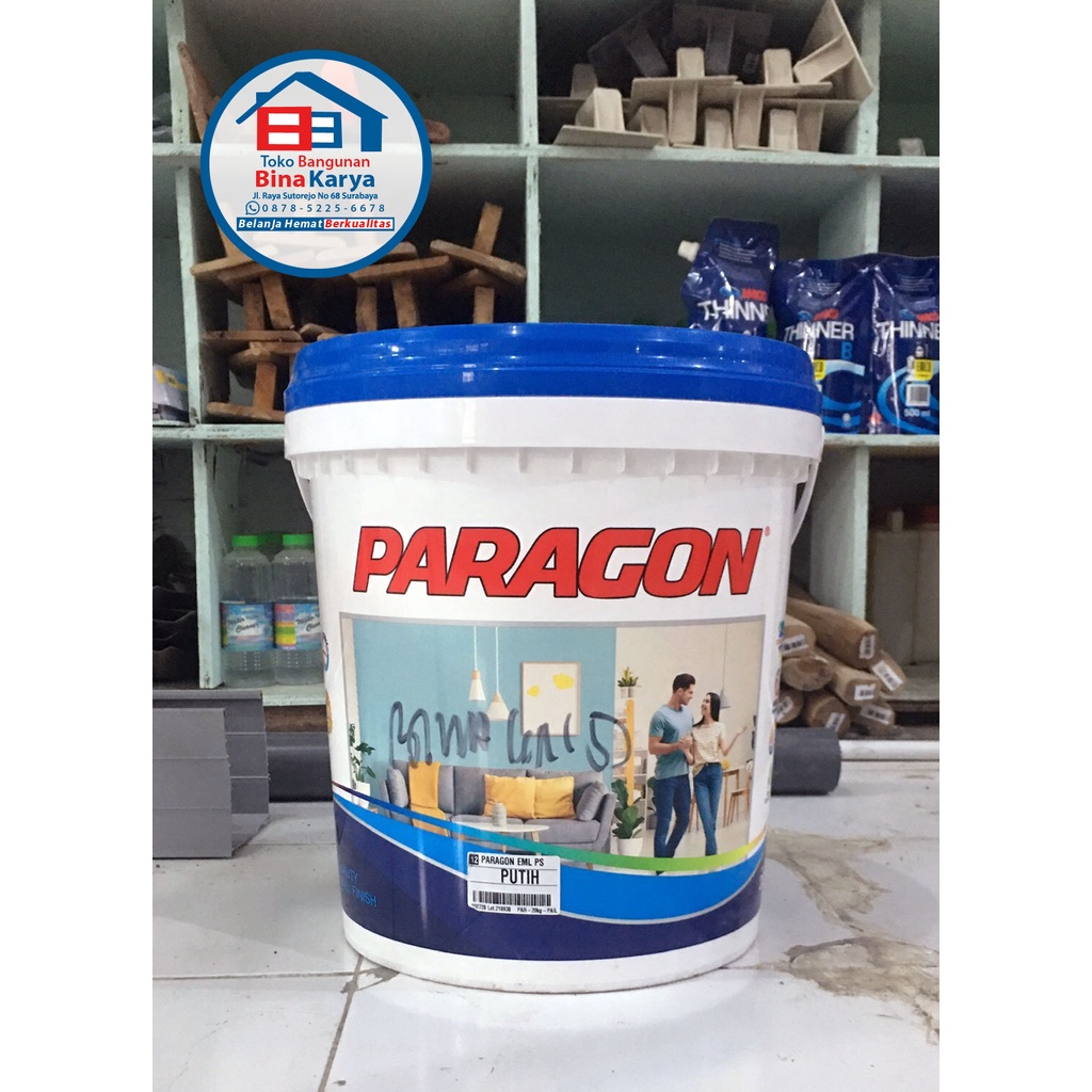 Jual CAT TEMBOK PARAGON INTERIOR 20 KG | Shopee Indonesia