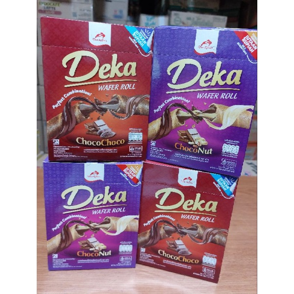 Jual deka wafer roll box isi 24 pcs @8,5gr | Shopee Indonesia