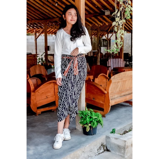 Jual Baruni rok lilit sarung instan (PILIH WARNA) | Shopee Indonesia