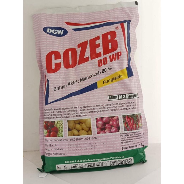 Jual Cozeb 80wp 1kg fungisida mankozeb | Shopee Indonesia