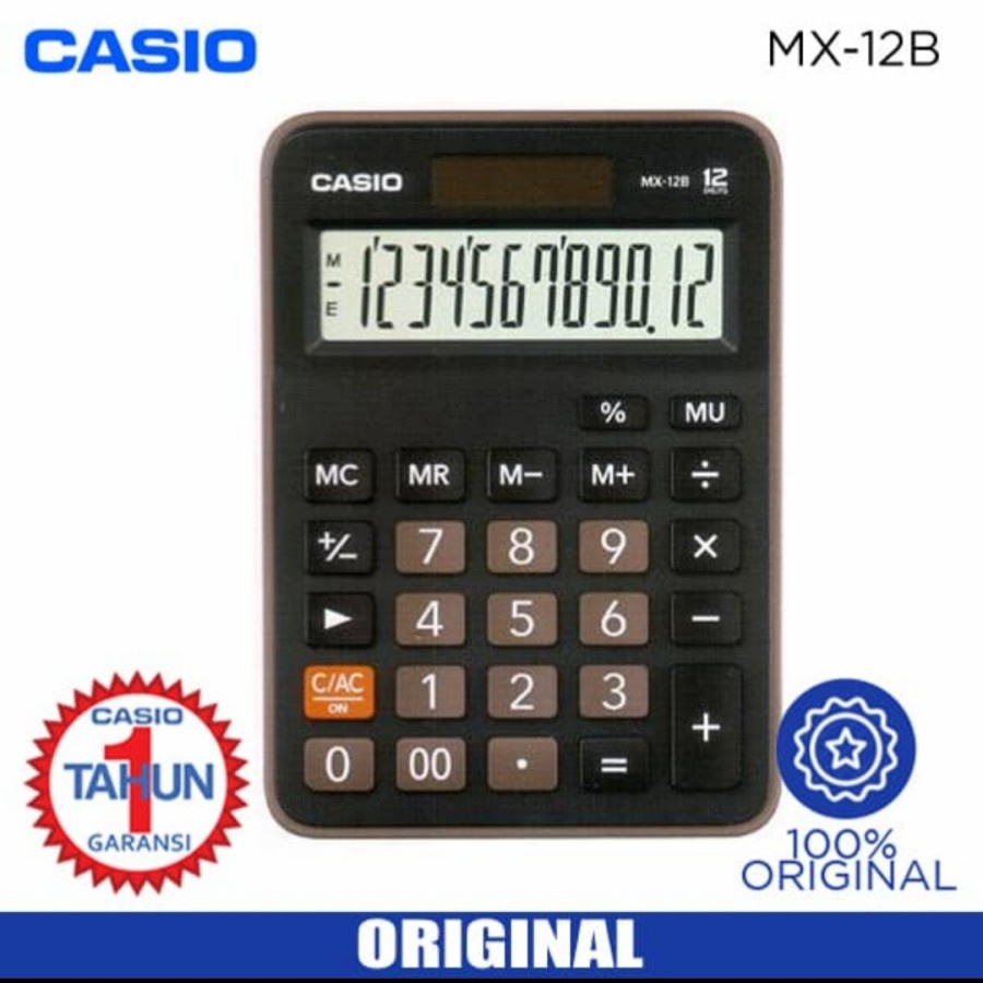Jual Calculator Casio MX-12B Original | Shopee Indonesia