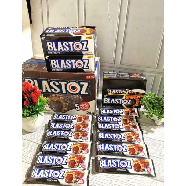 Jual BLASTOZ CHOCOLATE 24 GR 1 BOX ISI 12 PCS | Shopee Indonesia