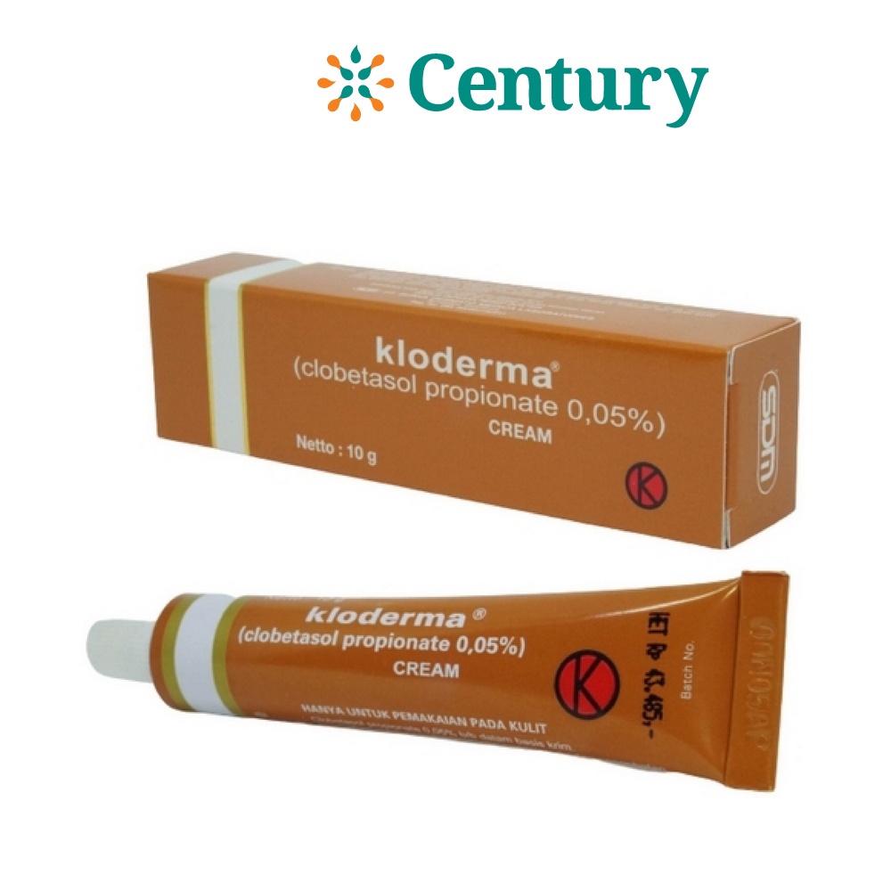 Jual KLODERMA 0.05% CREAM 10 GRAM/CLOBETASOL/EKSIM/GATAL/ALERGI ...
