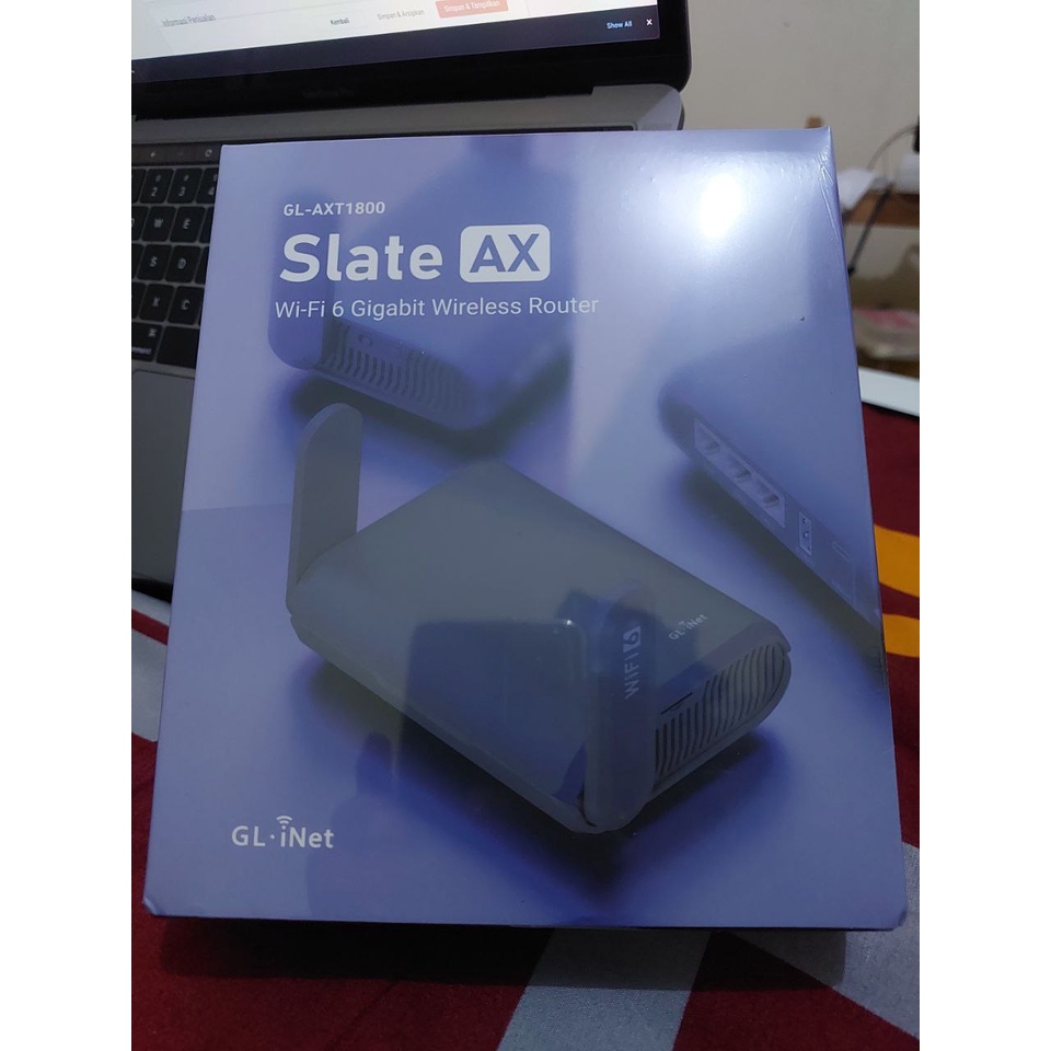 Jual GL.iNet GL-AXT1800 (Slate AX) Wi-Fi 6 Gigabit Travel Router ...