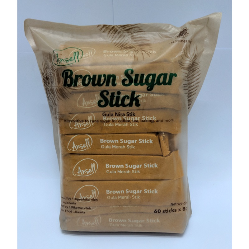 Jual Ansell Brown Sugar Stick 60'S 8Gr | Shopee Indonesia