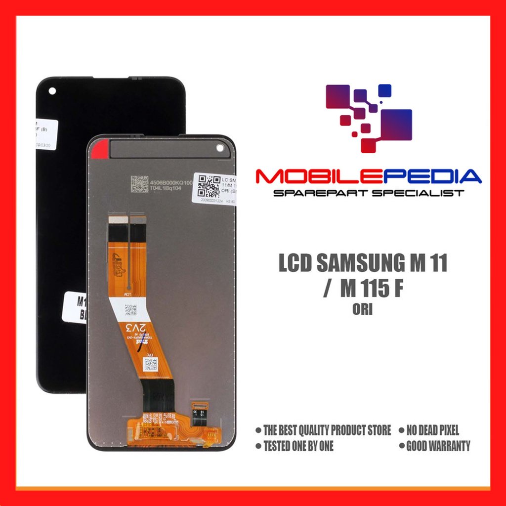 Jual LCD Samsung M11/M115F/A11 Original Fullset Touchscreen Garansi 1 ...