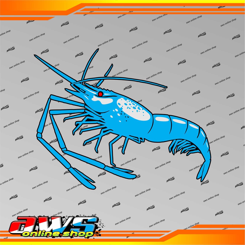 Jual Sticker Udang Galah | Shopee Indonesia