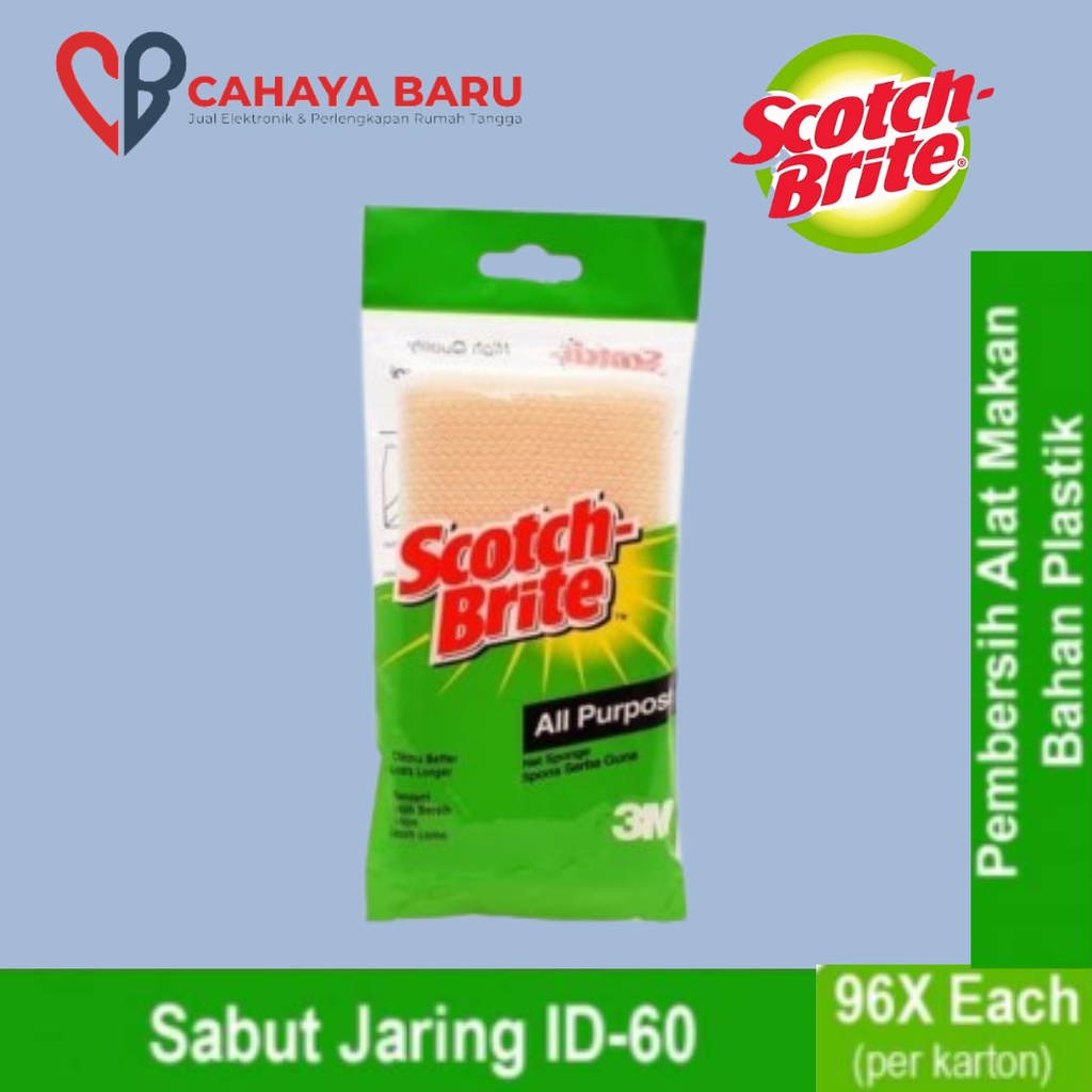 Jual SCOTCH BRITE SABUT JARING ID60 | Shopee Indonesia