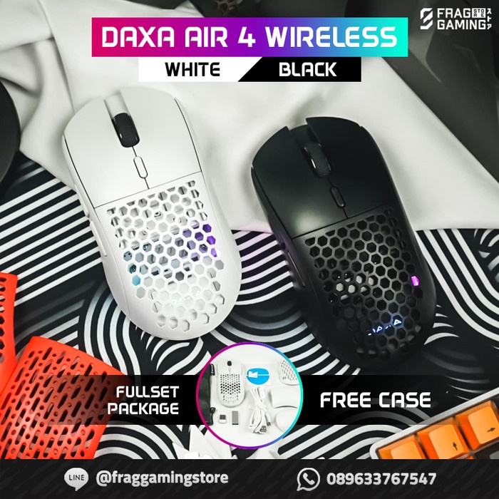 Jual Moga Rexus Daxa Air 4 / Daxa Air Iv Wireless Gaming Mouse - 3370/2 ...