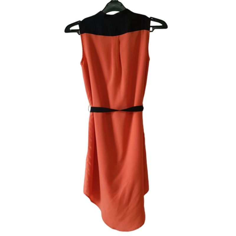 Jual Baju Dress et cetera Peach color ( preloved ) | Shopee Indonesia