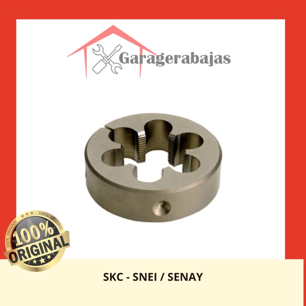 Jual Mata Snai / Senai / Snei / Snay SKC Inchi 18 x 1.25 Round Dies Ori | Shopee Indonesia
