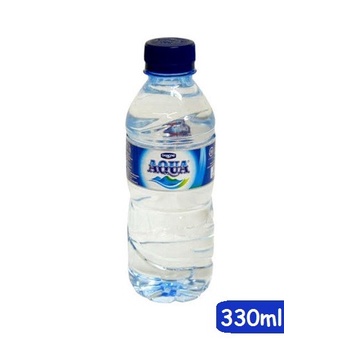 Jual Aqua air mineral botol 330ml | Shopee Indonesia