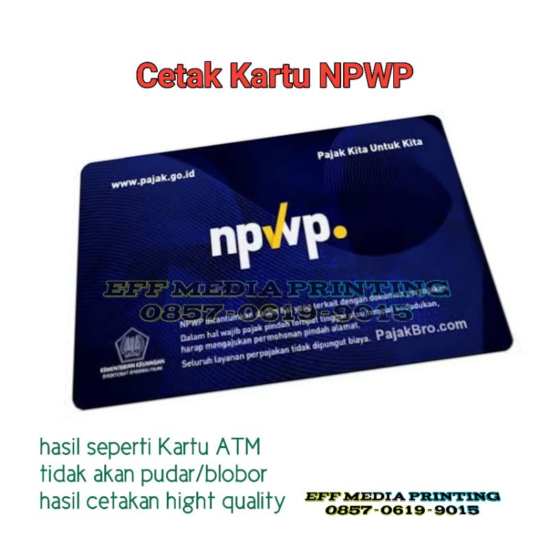 Jual ID CARD NPWP | Shopee Indonesia
