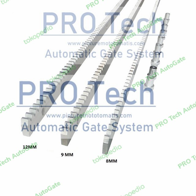 Jual Ready! Rel Pintu Sliding Gerbang Otomatis Gear Rack - 8mm | Shopee ...