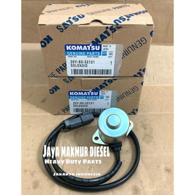 Jual Solenoid Valve Selenoid Komatsu 20Y-60-32121 Pc200-7 Pc200-8 Pc200 ...