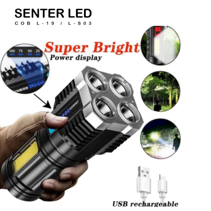 Jual SENTER 4 LED COB L-19 L-S03 NY0262A5B1 | Shopee Indonesia