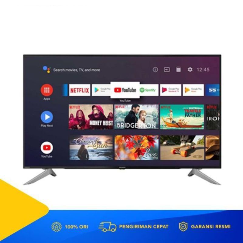 Jual LED TV SHARP SMART ANDROID 4T-C70DL1X 70 INCH GARANSI RESMI | Shopee Indonesia