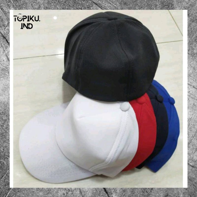 Jual Topi Built Up Polos - Topi Baseball Build Up Polos Pria Wanita ...
