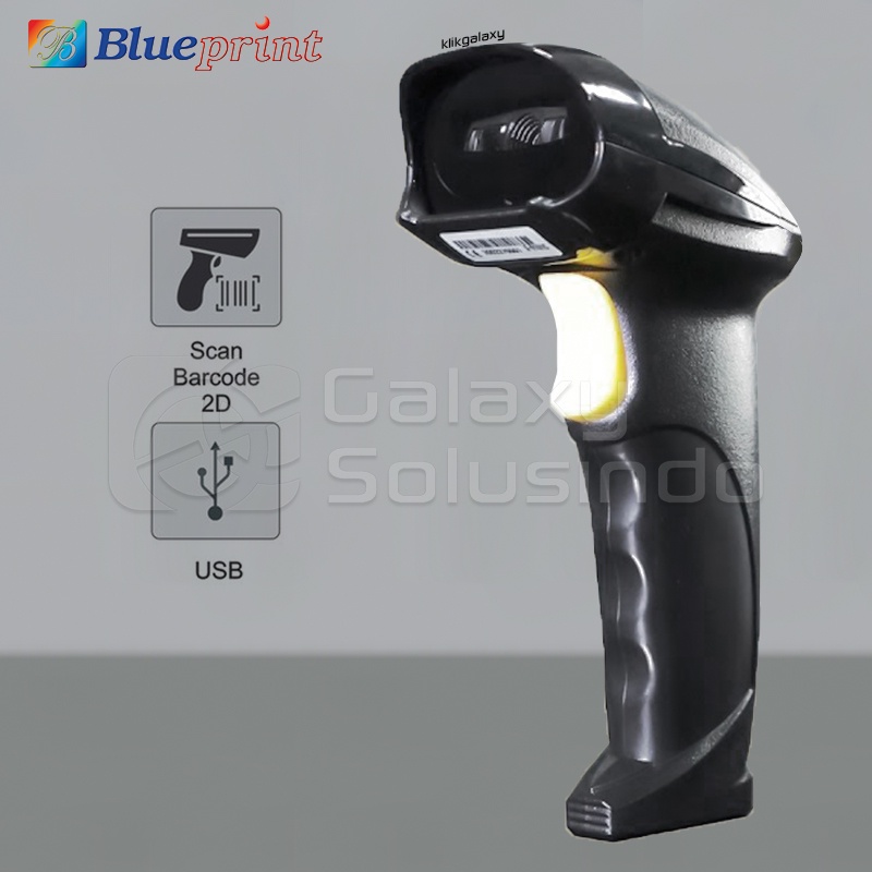 Jual BLUEPRINT BP-LITEX2D 2D USB Barcode Scanner | Shopee Indonesia