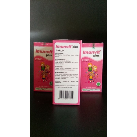 Jual Imunvit plus syrup 60 ml | Shopee Indonesia