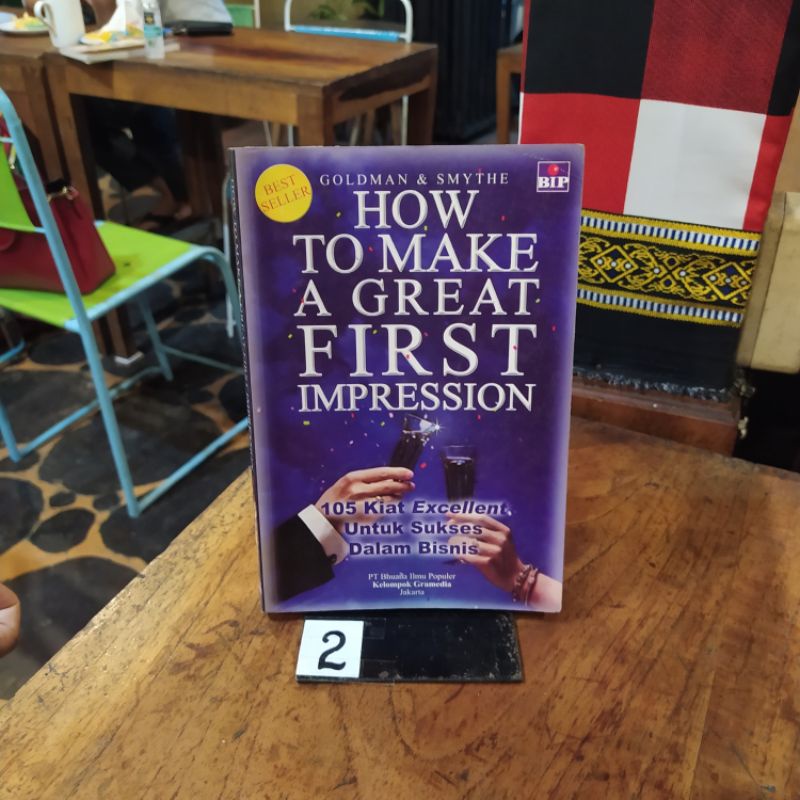 Jual BUKU HOW TO MAKE A GREAT FIRST IMPRESSION By Lynda Goldman ...