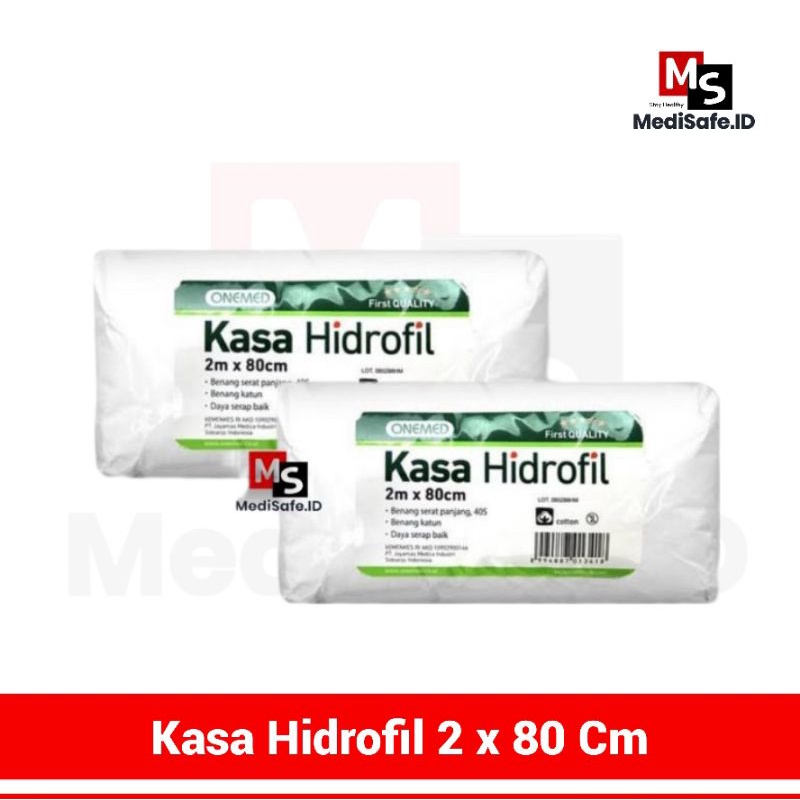 Jual Kasa Roll Hidrofil 2 M x 80 Cm OneMed | Shopee Indonesia