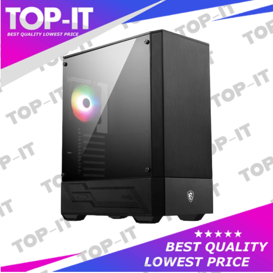 Jual Casing MSI MAG FORGE 110R - ATX, mATX, MINI ITX GAMING CASE ...