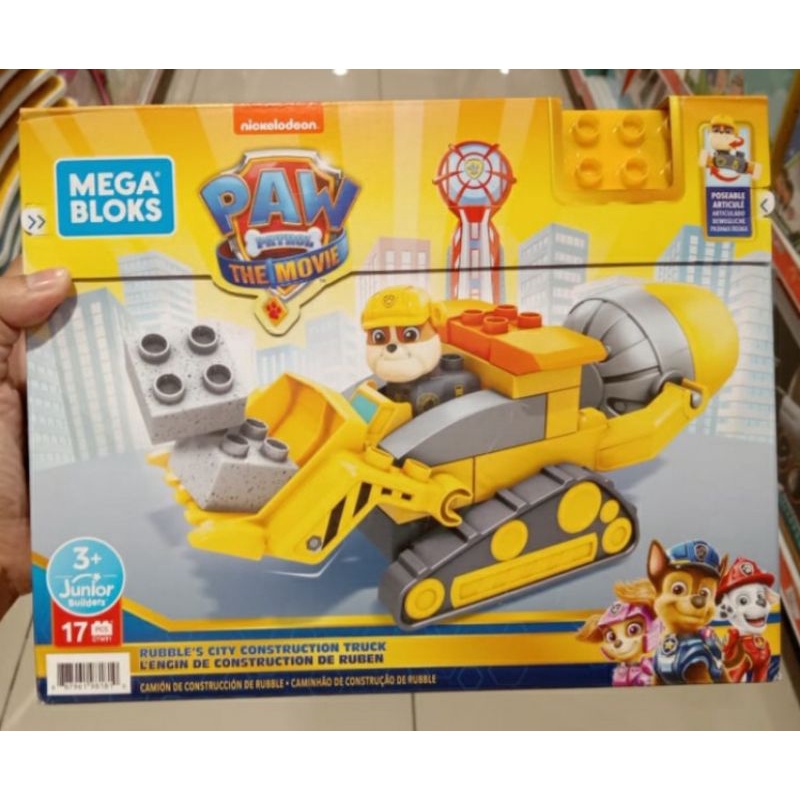 Jual mega block paw patrol rubbles city construction | Shopee Indonesia