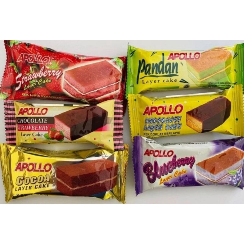 Jual Apollo Bolu Lapis Apollo Cokelat Coklat Bolu Lapis Apolo Pandan ...