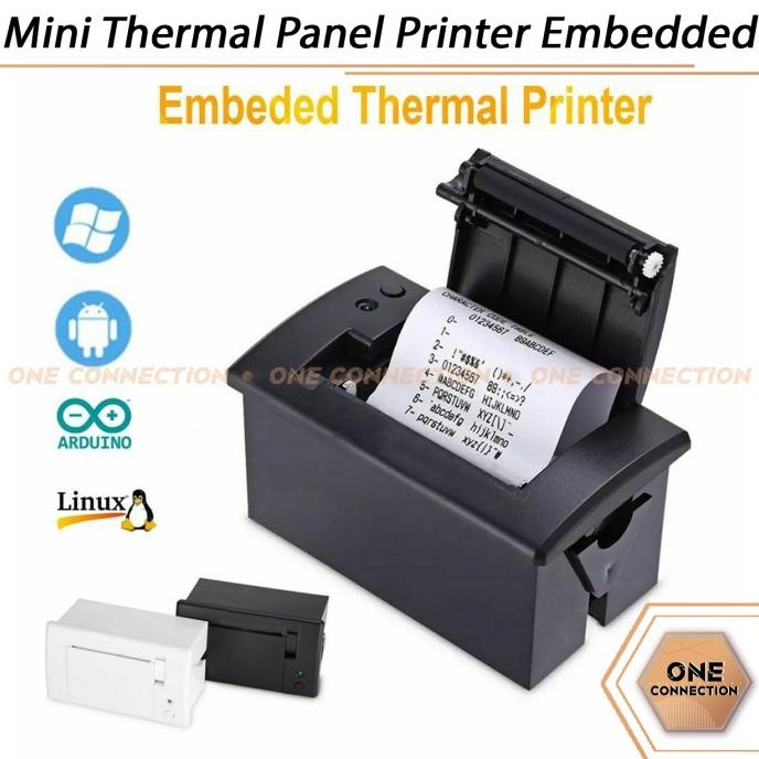 Jual Mini Thermal Panel Printer Embedded thermal printer module TTL ...